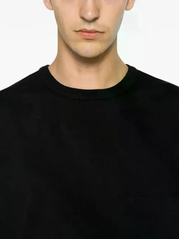 LEMAIRE Chest Pocket Sweatshirt - Black