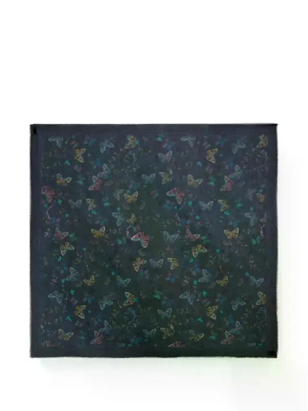 Zadig&Voltaire Kerry Butterfly Scarf 135 - Blue