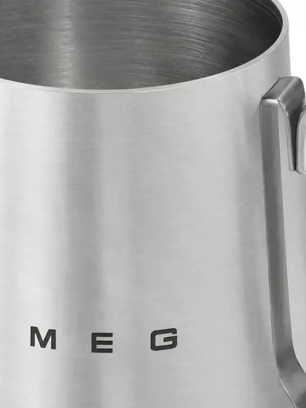 SMEG Logo-print Milk Jug - Silver