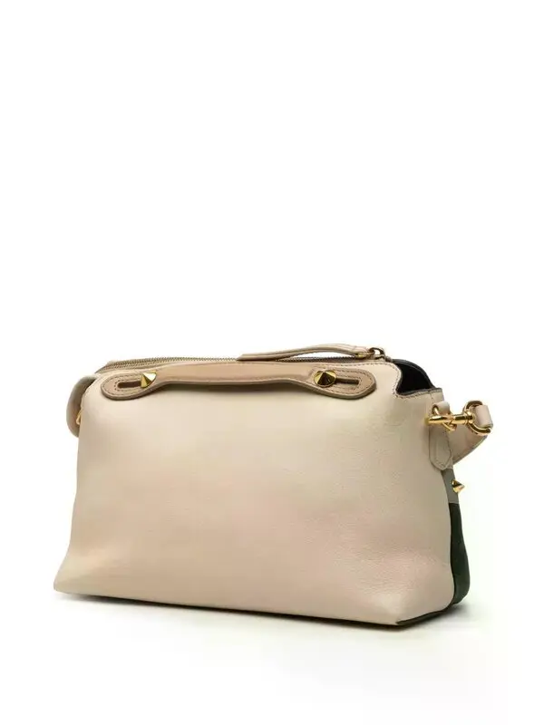 Fendi Medium Studded Leather Satchel
