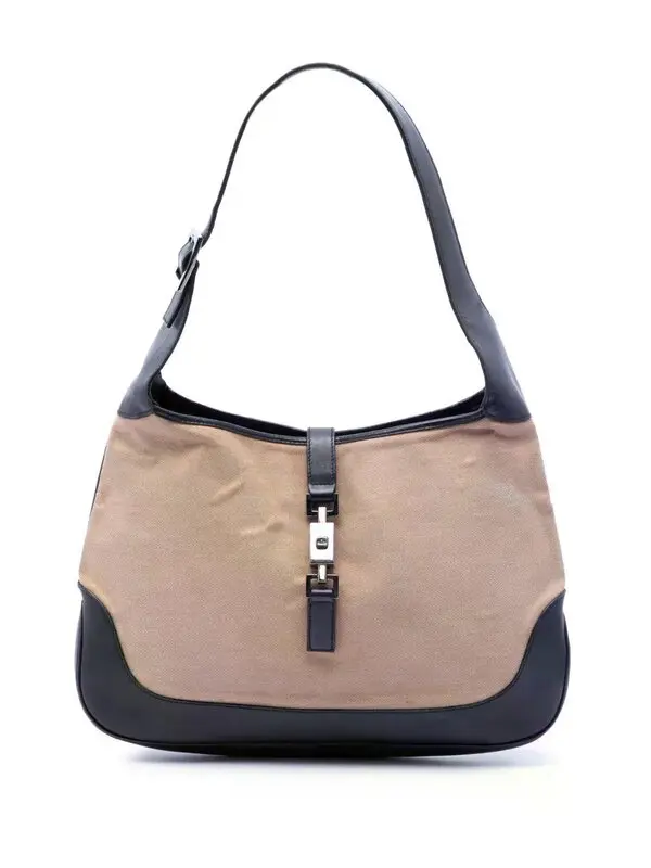 Gucci Canvas Jackie Shoulder Bag