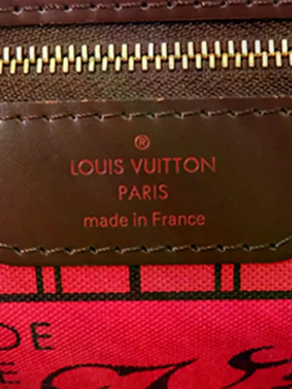 LOUIS VUITTON Damier Ebene Neverfull Pm Tote Bag