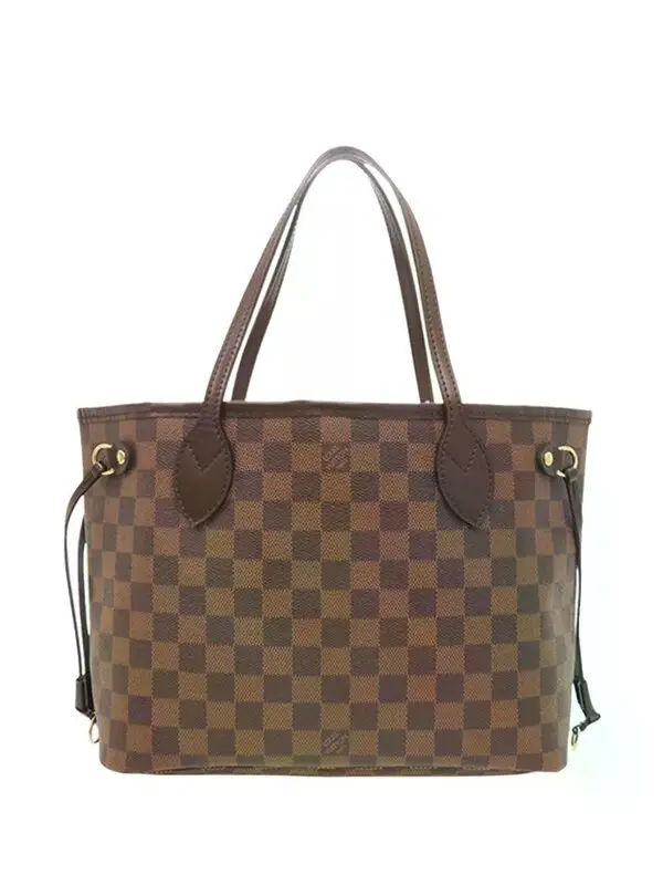 LOUIS VUITTON Damier Ebene Neverfull Pm Tote Bag