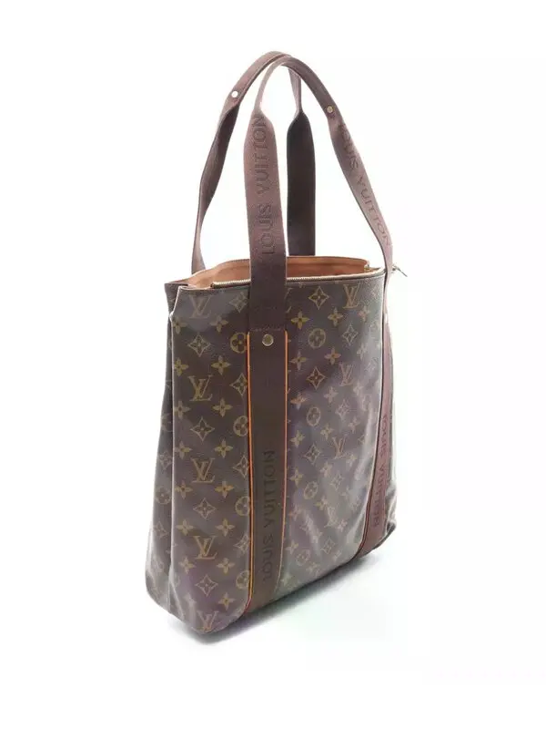 LOUIS VUITTON Monogram Cabas Beaubourg Tote Bag - Brown