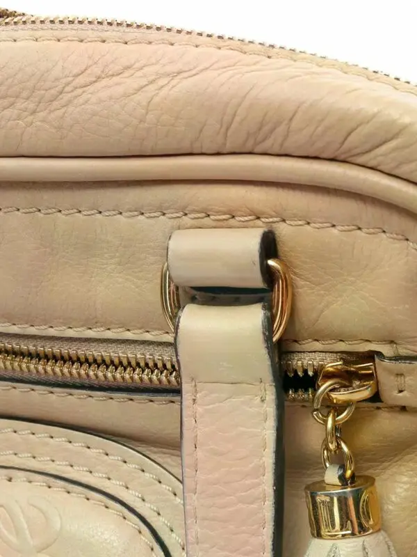Loewe 2000s Anagram Tassel Handbag