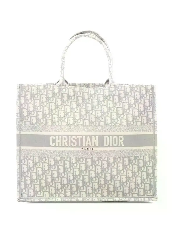 Dior Large Oblique Book Tote Bag