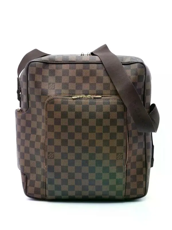LOUIS VUITTON Damier Ebene Olav Gm Crossbody Bag