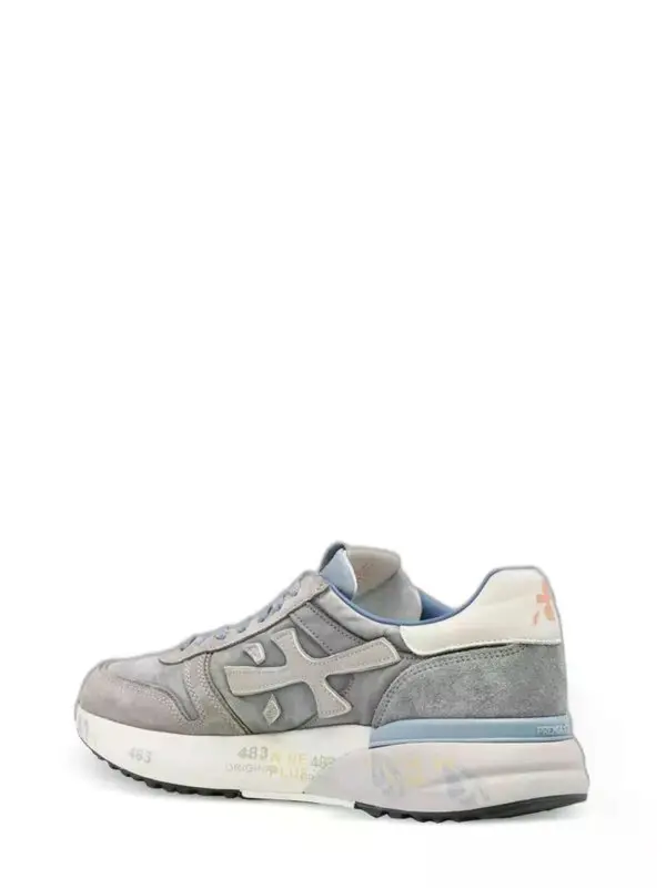 Premiata Mick Suede Panel Sneakers - Grey