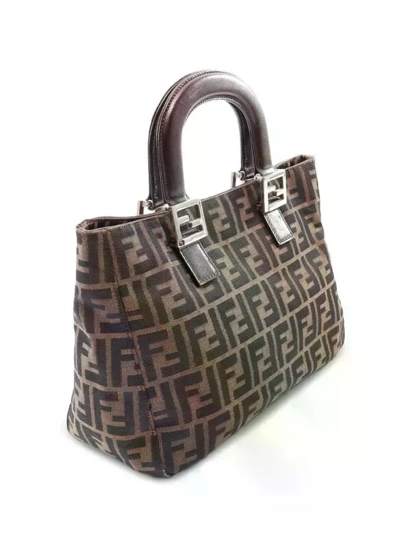 Fendi Zucca Canvas Tote Bag