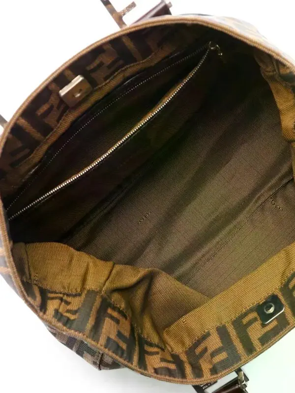 Fendi Zucca Canvas Tote Bag