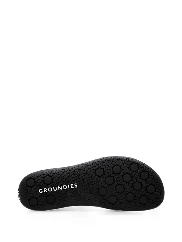 GROUNDIES Knit Lace-up Sneakers