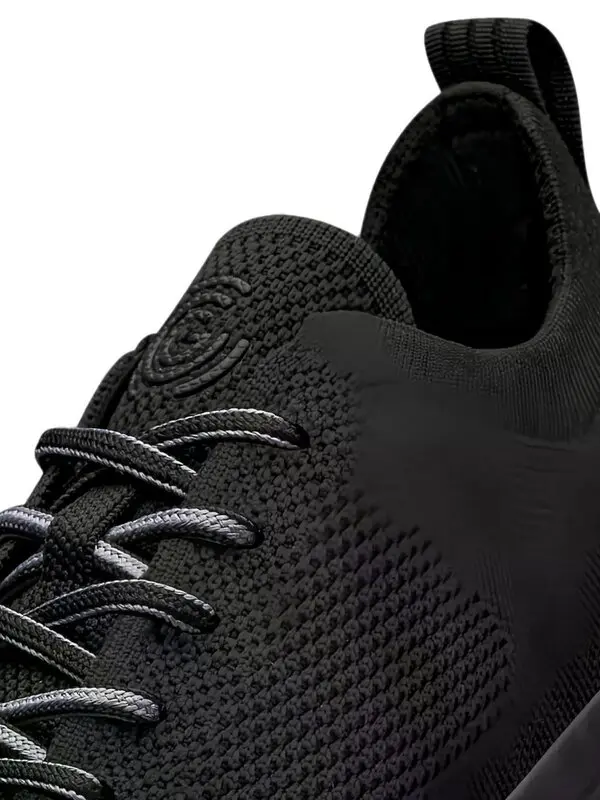 GROUNDIES Knit Lace-up Sneakers