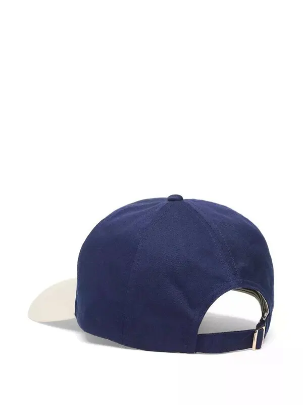 Tommy Hilfiger Monogram Embroidered Cotton Baseball Cap