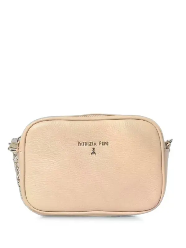 Patrizia Pepe Grain-leather Shoulder Bag