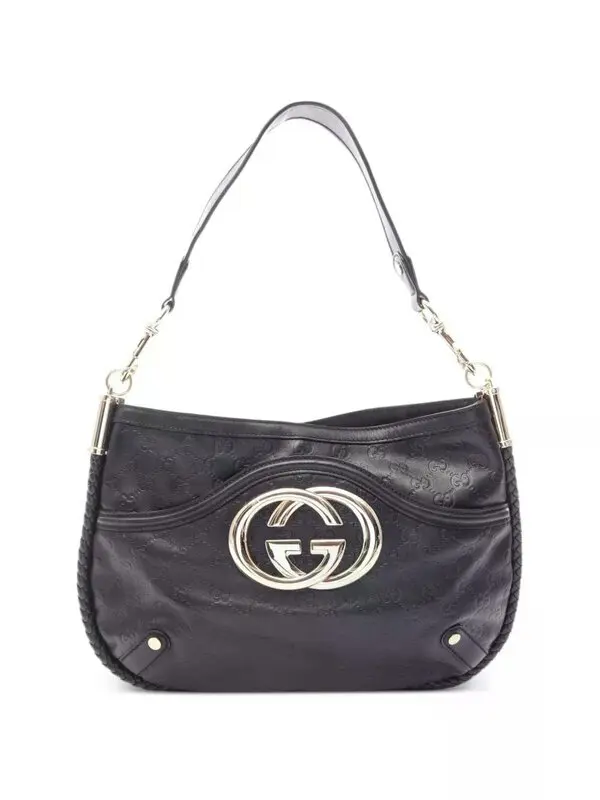Gucci 2010s Britt Interlocking Gg Shoulder Bag