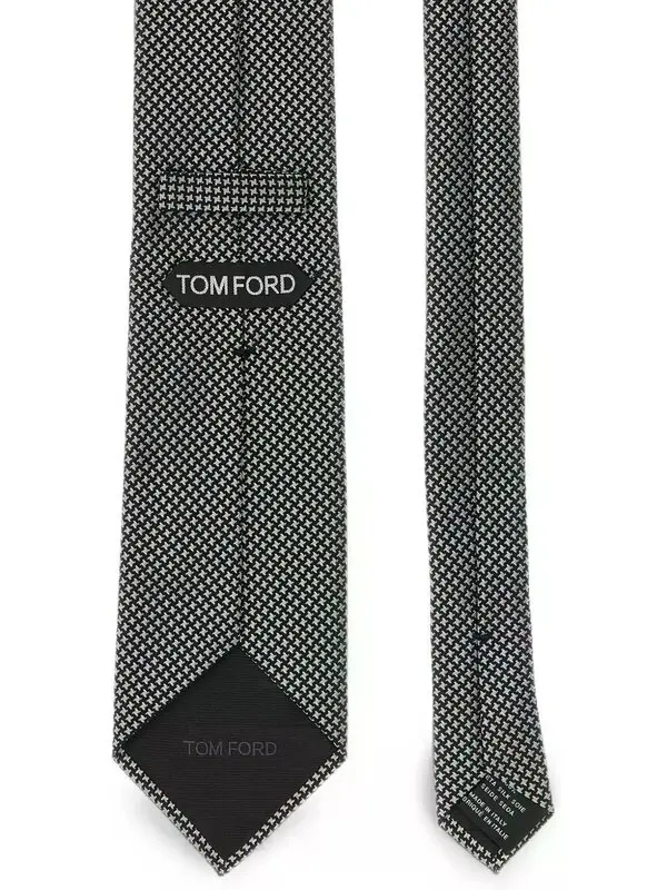 TOM FORD Silk Tie - Grey