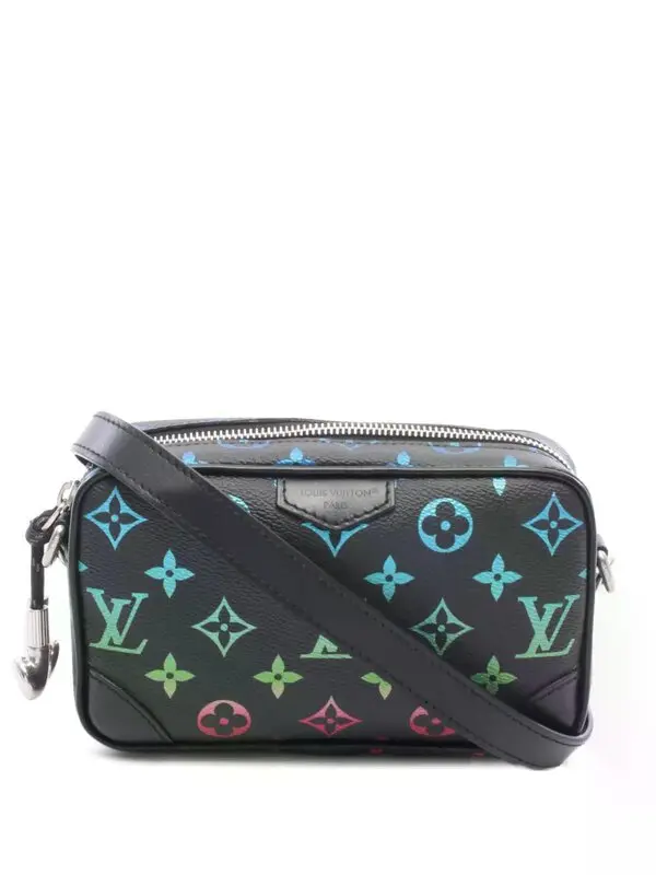 LOUIS VUITTON Trocadero Monogram Crossbody Bag - Black