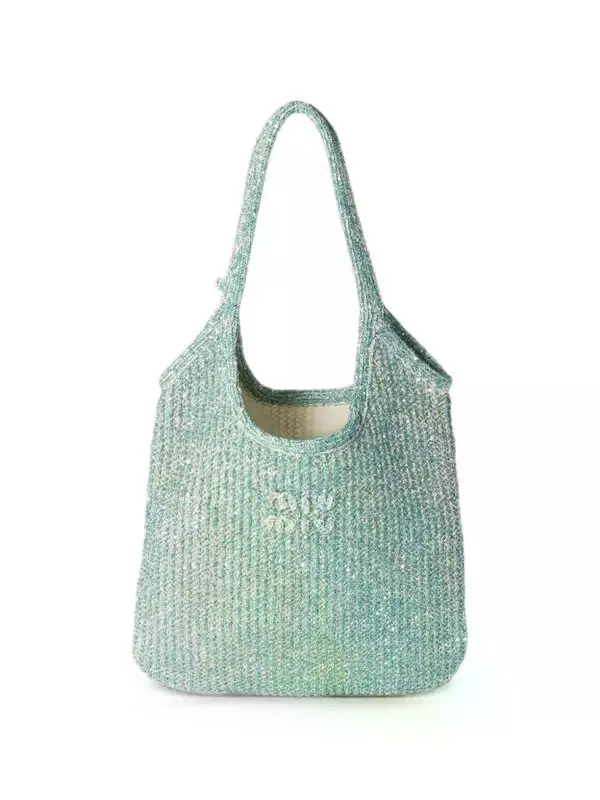 Miu Miu Sequined Tote Bag
