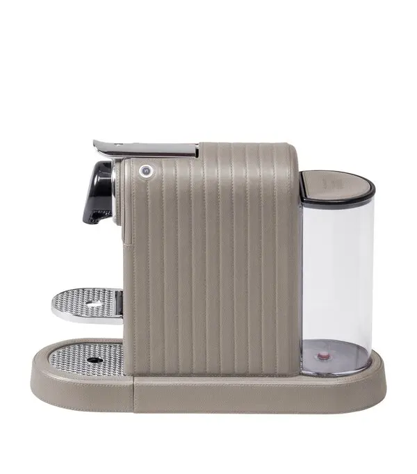 GIOBAGNARA Leather Citiz Lines Coffee Machine