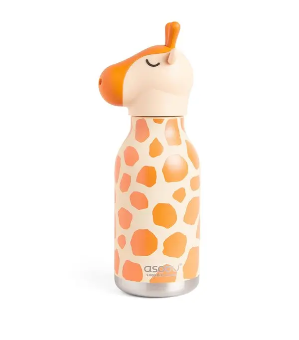 ASOBU Bestie Giraffe Water Bottle - Orange