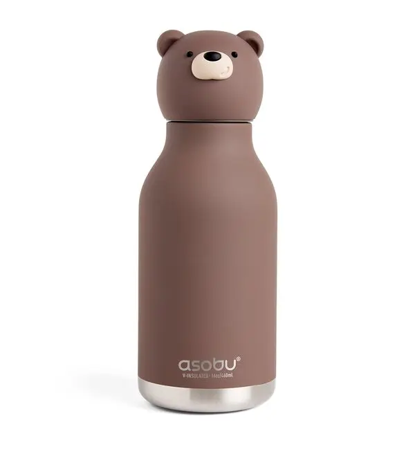 ASOBU Bestie Bear Water Bottle - Brown