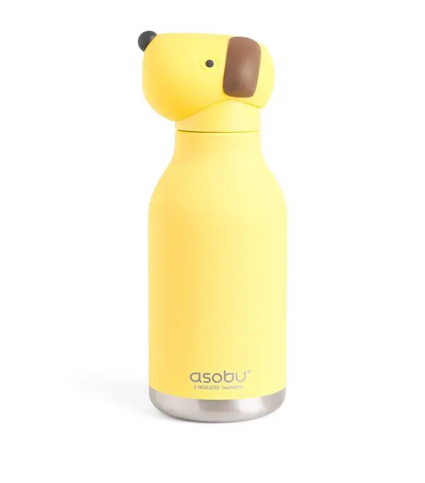 ASOBU Bestie Dog Water Bottle - Yellow