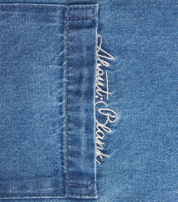 ABOUT:BLANK Script Denim Shirt
