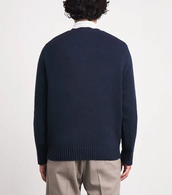 Polo Ralph Lauren Cotton-linen Polo Bear Sweater