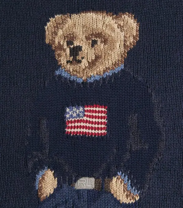 Polo Ralph Lauren Cotton-linen Polo Bear Sweater