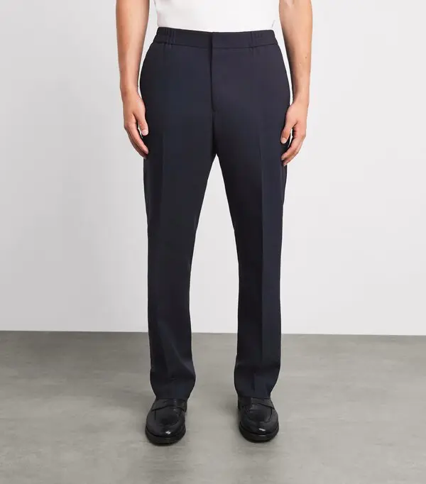Paul Smith Wool Hopsack Tailored Trousers