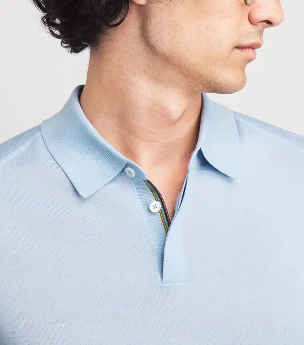 Paul Smith Merino Wool Polo Shirt