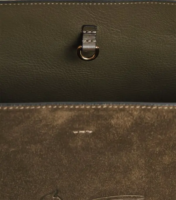 Etro Medium Suede Libra Shoulder Bag - Green