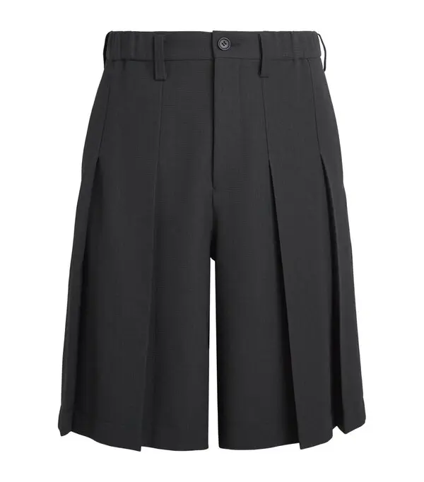 Issey Miyake Pleated Cornice Shorts