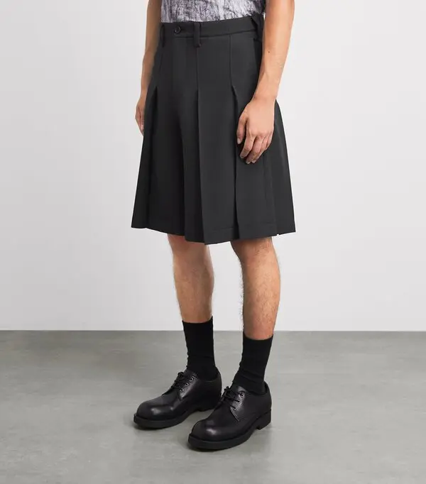 Issey Miyake Pleated Cornice Shorts