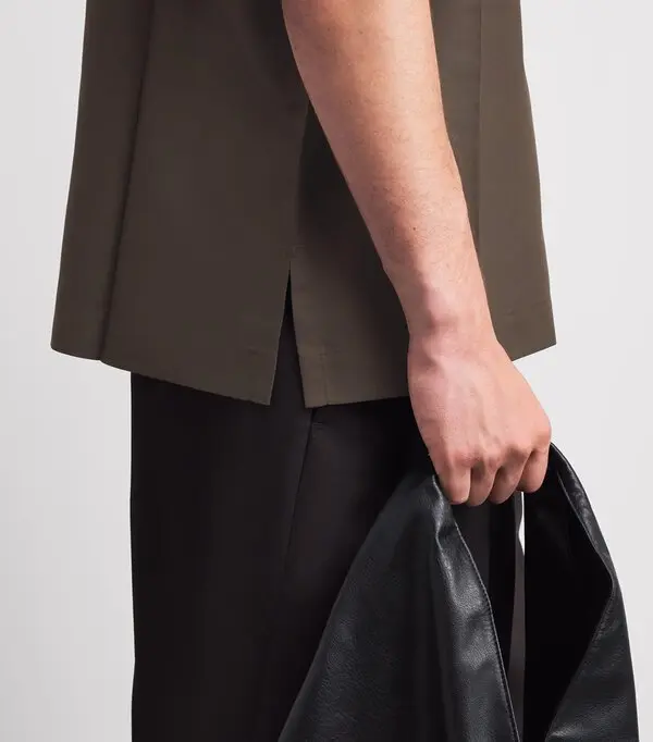 Issey Miyake Short-sleeve Compact Shirt