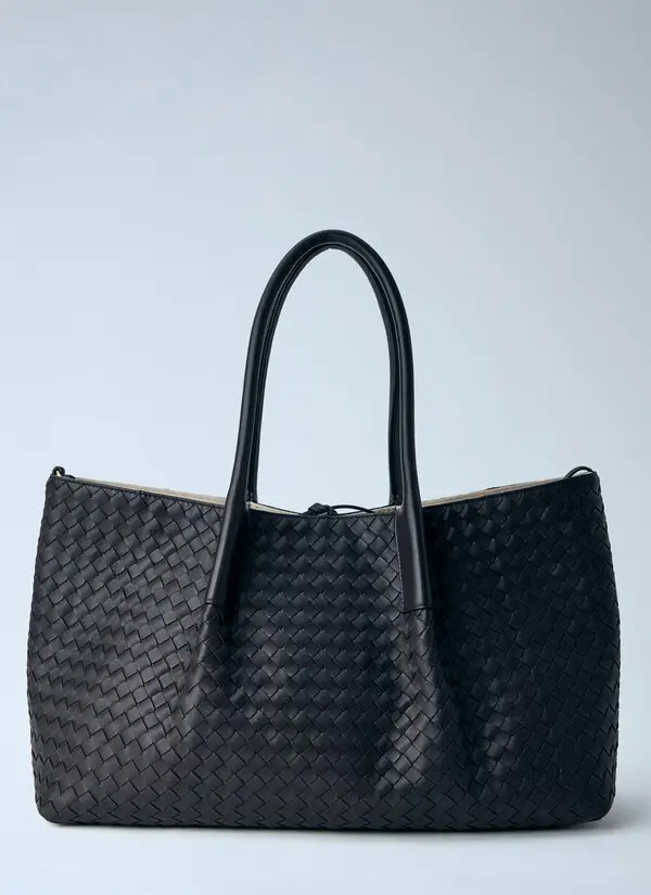 Bottega Veneta Large Pinacoteca Intrecciato Tote Bag - Multicolor