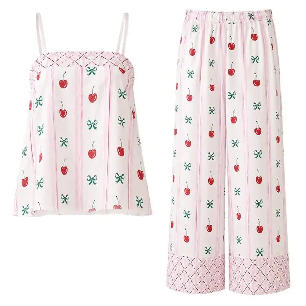 Loveist Store Cherry Co-ord Set - Red