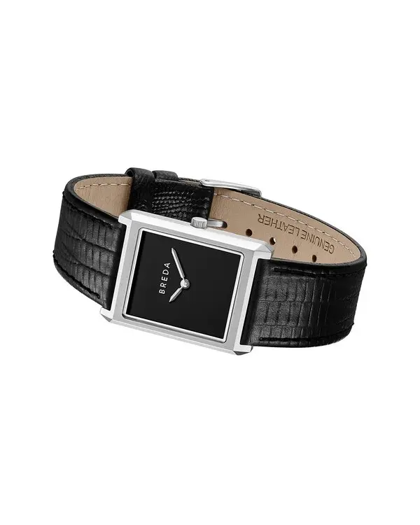BREDA Virgil Leather Strap Watch, 26mm X 20mm