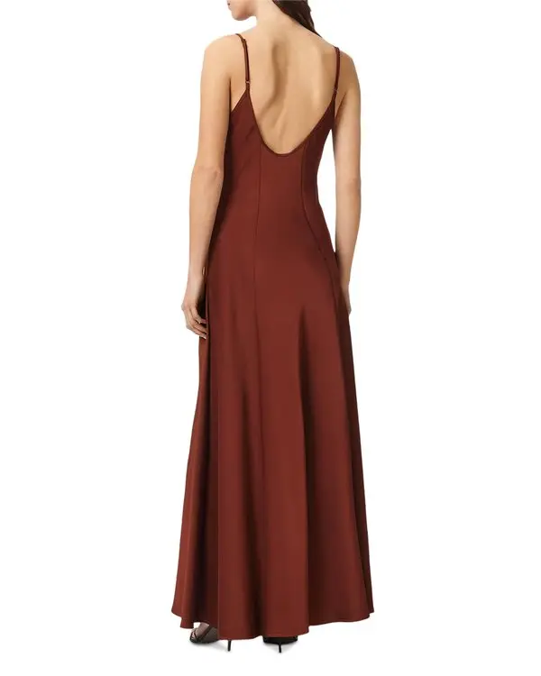 ALLSAINTS Irina Maxi Dress - Rust Brown