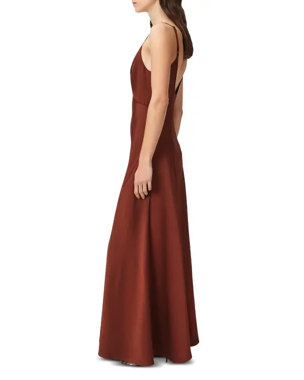 ALLSAINTS Irina Maxi Dress - Rust Brown