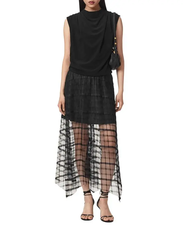 ALLSAINTS Celia Skirt - Black
