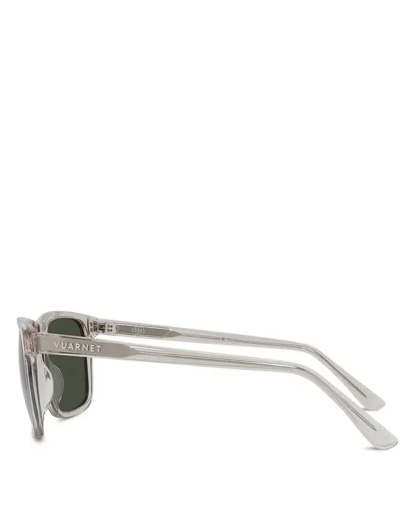 Vuarnet Belvedere Rectangular Sunglasses, 57mm - Brown/brown