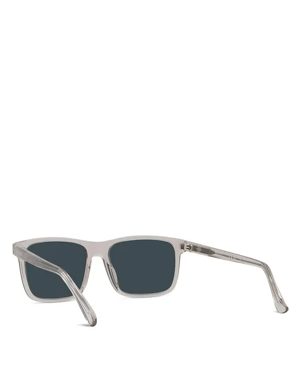Vuarnet Belvedere Rectangular Sunglasses, 57mm - Brown/brown