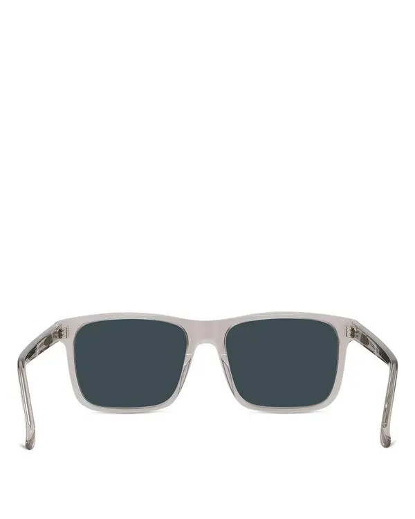 Vuarnet Belvedere Rectangular Sunglasses, 57mm - Brown/brown