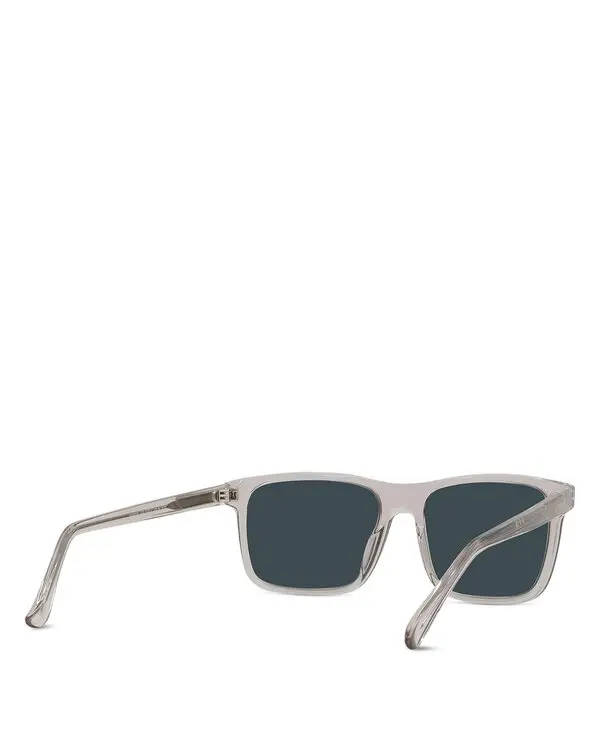 Vuarnet Belvedere Rectangular Sunglasses, 57mm - Brown/brown