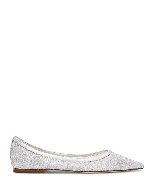 JIMMY CHOO Love" Pointed Toe Ballet Flats