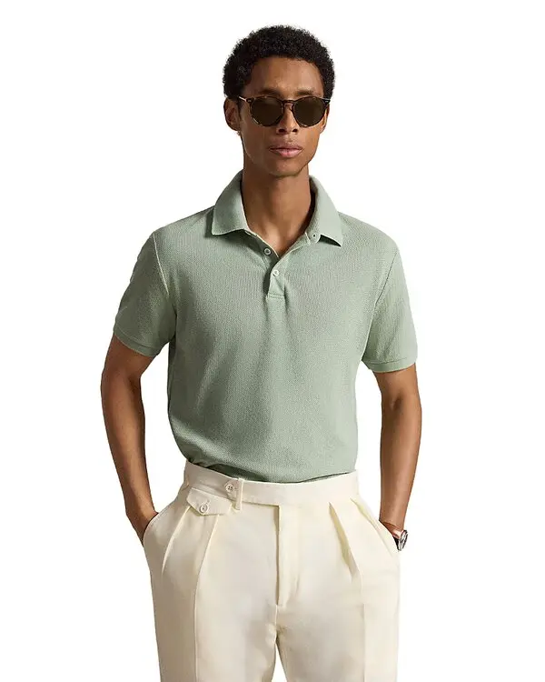 Polo Ralph Lauren Pointelle Jersey Polo Shirt