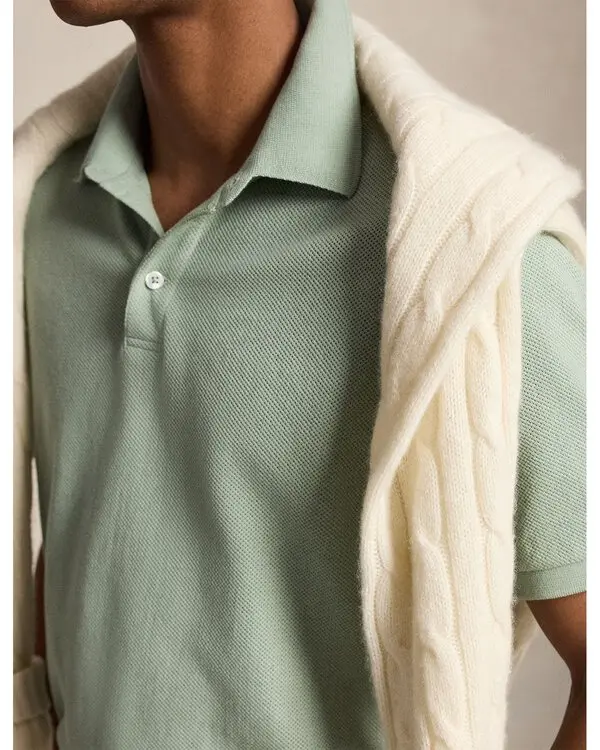 Polo Ralph Lauren Pointelle Jersey Polo Shirt