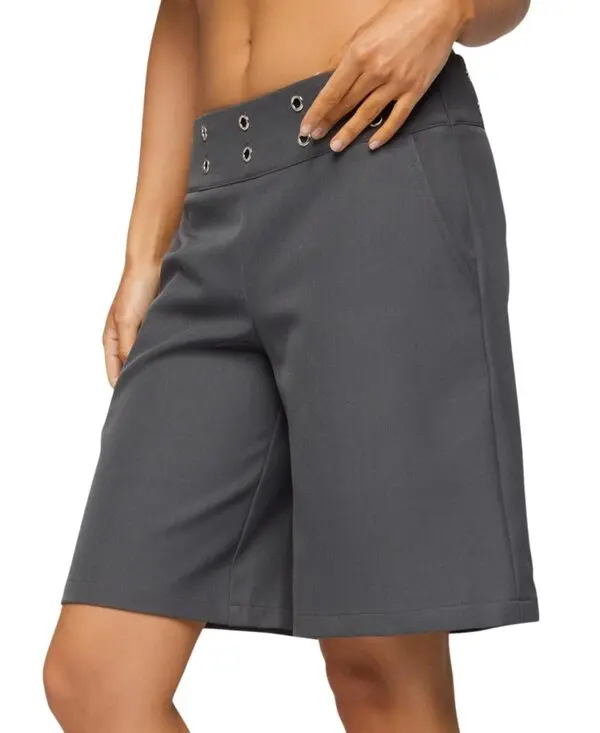 EDIKTED Grommet Low Rise Bermuda Shorts
