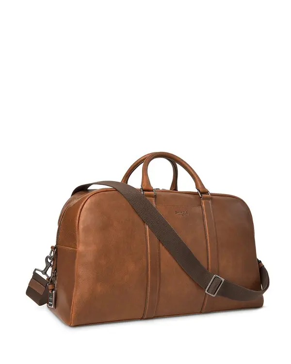 Shinola Runwell Leather Duffle Navigator